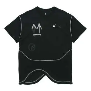 Nike X Off-white Graphic Print T-shirt - Black