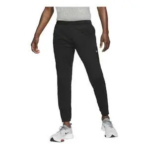 Nike Sports Fitness Training Running Knit Long Pants/trousers Autumn - Black