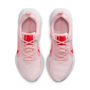 Nike React Infinity Run Flyknit 3 Premium Athletic Sneakers - Pinkwhitered