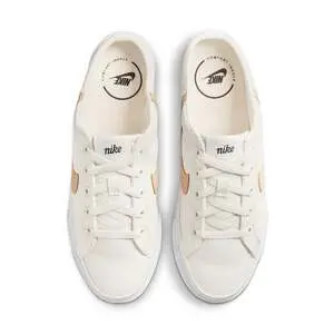 Nike Court Legacy Slip-on Sneakers - Cream/yellow
