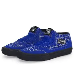 VANS Supreme X Half Cab '92 "logo Pattern" Royal - Blue