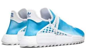 Adidas Pharrell X Nmd Hu Trail 'peace' Asia Exclusive Sneakers - Blue