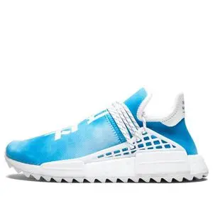 Adidas Pharrell X Nmd Hu Trail 'peace' Asia Exclusive Sneakers - Blue