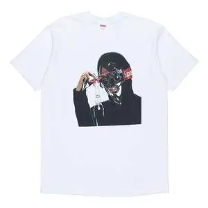 Supreme Ss19 Creeper Tee Graphic Print Short Sleeve - White