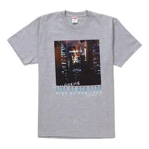 Supreme Christopher Walken King Of New York T-shirt - Grey