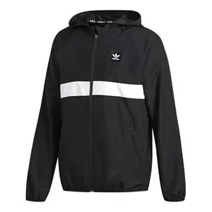 Adidas Originals Casual Sports Windproof Woven Jacket - Black