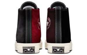 CONVERSE Chuck 70 High Top "color Block Velvet - Red/black