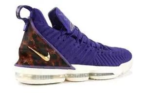 Nike Lebron 16 Low Top Basketball Sneakers - Purple