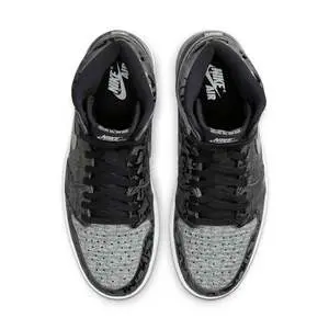 JORDAN 1 Retro High Og Rebellionaire Sneakers - Black/white/particle Grey