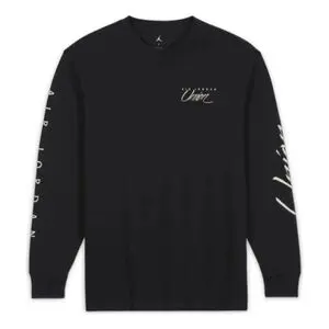 JORDAN Long-sleeve T-shirt X Union - Black