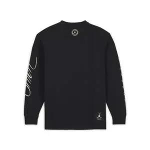 JORDAN Long-sleeve T-shirt X Union - Black