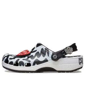 CROCS X Keith Haring Classic Clog - Black/white