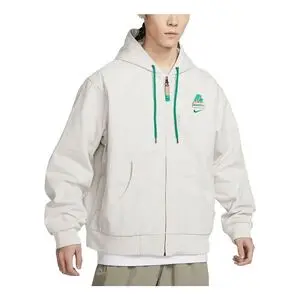 Nike X Jarritos Zip-up Padded Jacket - Light Bone