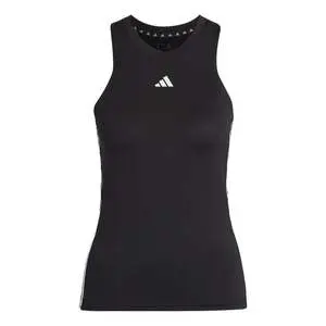 Adidas Aeroready Train Essentials Regular 3-stripes Tank Top - Black/white