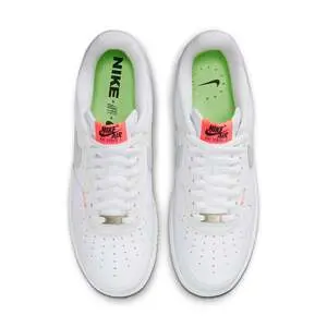 Nike Force 1 '07 Lv8 'just Stitch It' Sneakers - White/gray