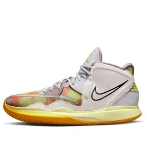 Nike Kyrie Infinity Ep "pyramid" High Top Sneakers - Gray/yellow
