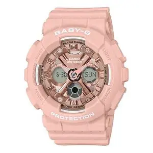Casio Baby-g Ba-130 Shock Resistant Watch - Pink