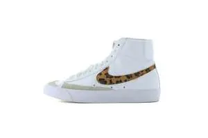 Nike Blazer Mid '77 Se Snakeskin High Top Sneakers - White