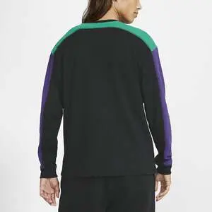 JORDAN Colorblock Long Sleeve Casual Shirt