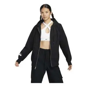 Nike Bis Swoosh Zip-up Jacket - Black