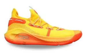 Under Armour Curry 6 "rep The Bay" High Top Sneakers - Orange