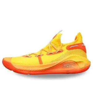 Under Armour Curry 6 "rep The Bay" High Top Sneakers - Orange