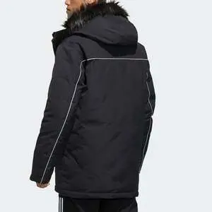 Adidas Originals Hooded Long Sleeve Down Jacket