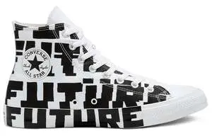 CONVERSE Chuck Taylor All Star High Top "create Future" Sneakers - White/black