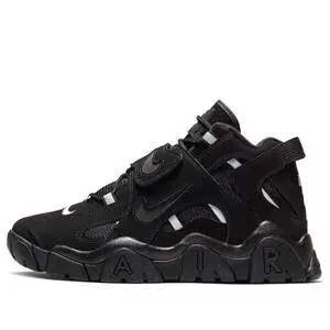Nike Barrage Mid Sneakers - Black