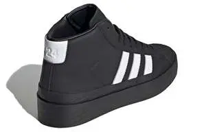 Adidas 424 X Pro Model 'core' High Top Sneakers - Black