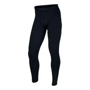 Nike Jordan Brand Solid Color Tight High Elasticity Gym Pants/trousers/joggers Black - Tan
