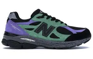 NEW BALANCE X Stray Rats 990v3 Made In Usa "the Joker" Sneakers - Black