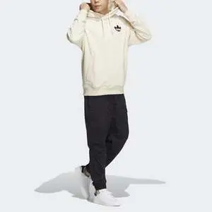 Adidas Anti-university Hoodie With Graphic Detail - White