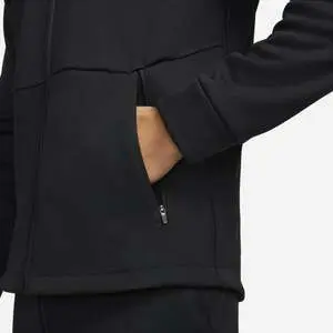 Nike Pro Therma-fit Fleece Hooded Jacket - Black