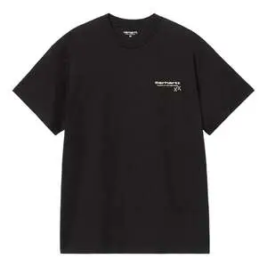 Carhartt Work In Progress Garble Short Sleeve T-shirt - Black