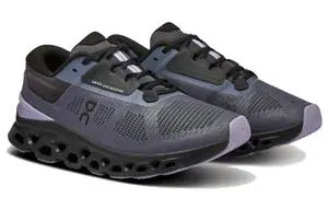 On Cloudstratus 3 Athletic Shoe - Gold/grey/purple