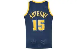 Mitchell & Ness Denver Nuggets Anthony 15 Retro Basketball Vest - Davy