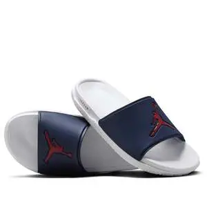 JORDAN Air Jumpman Slide - Navy/white/red