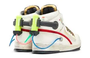 REEBOK Ghostbusters X Ghost Smashers 'ecto-1 Vibes' High Top Sneakers - White