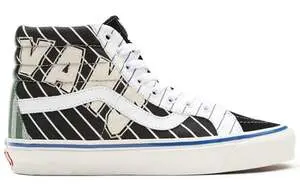 VANS Sk8-hi High Top Sneakers - Black/white/red
