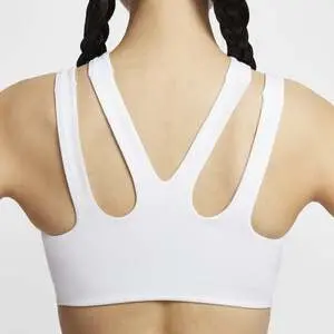 Nike Freestyle Light-support Padded Sports Bra Asia Sizing 'white