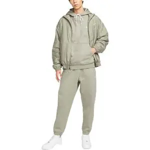 Nike Logo Embroidered Fleece Lined Hoodie - Multi-color