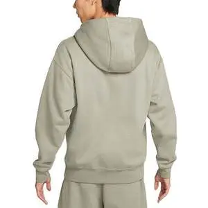 Nike Logo Embroidered Fleece Lined Hoodie - Multi-color