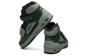 FILA FUSION Teratach X White Mountaineering High-top Sneakers - Green/black