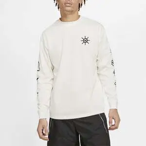 Nike Sports Casual Long Sleeve Crew-neck