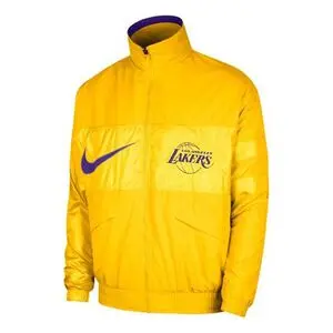 Nike Nba Los Angeles Lakers Courtside Track Jacket - Yellow