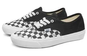 VANS Og Authentic Lx Checkerboard Toe Sneakers - Black