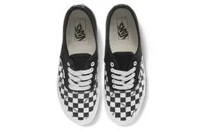 VANS Og Authentic Lx Checkerboard Toe Sneakers - Black