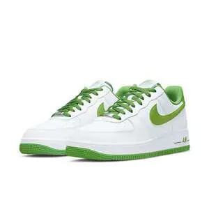 Nike Force 1 '07 Low Top Sneakers - White/green