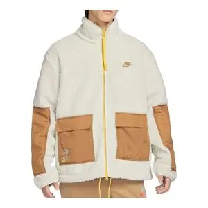 Nike Essentials Sherpa Jacket - Beige/brown